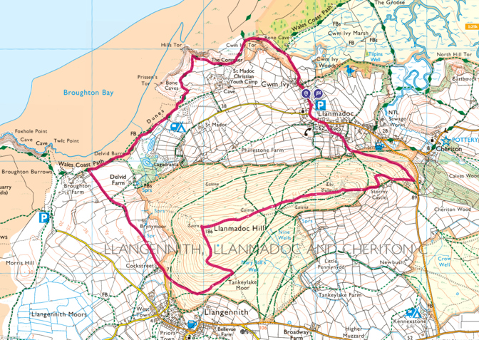 Wales Coast Path / Llanmadoc