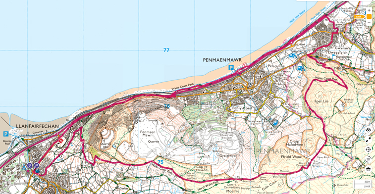 Wales Coast Path / Llanfairfechan to Dwygyfylchi