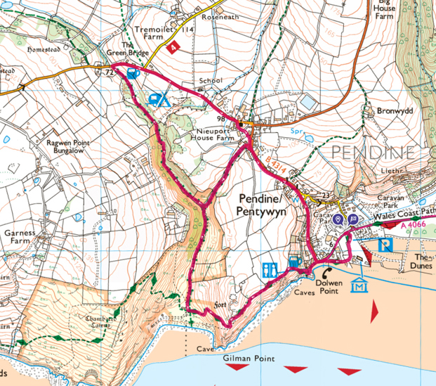 Wales Coast Path / Pendine