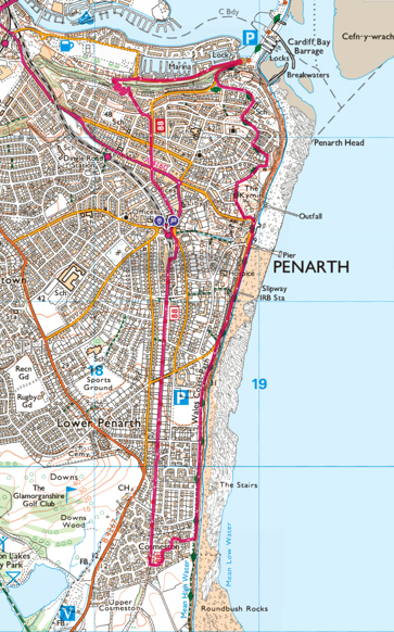 Wales Coast Path / Penarth