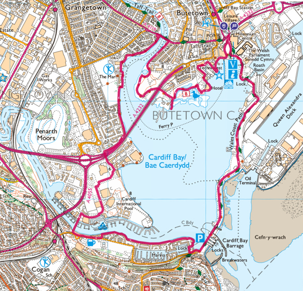 Wales Coast Path / Cardiff Bay Trail